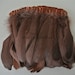 2 Meters Dark Brown Goose Feather Trim Goose Feather Trim - Etsy