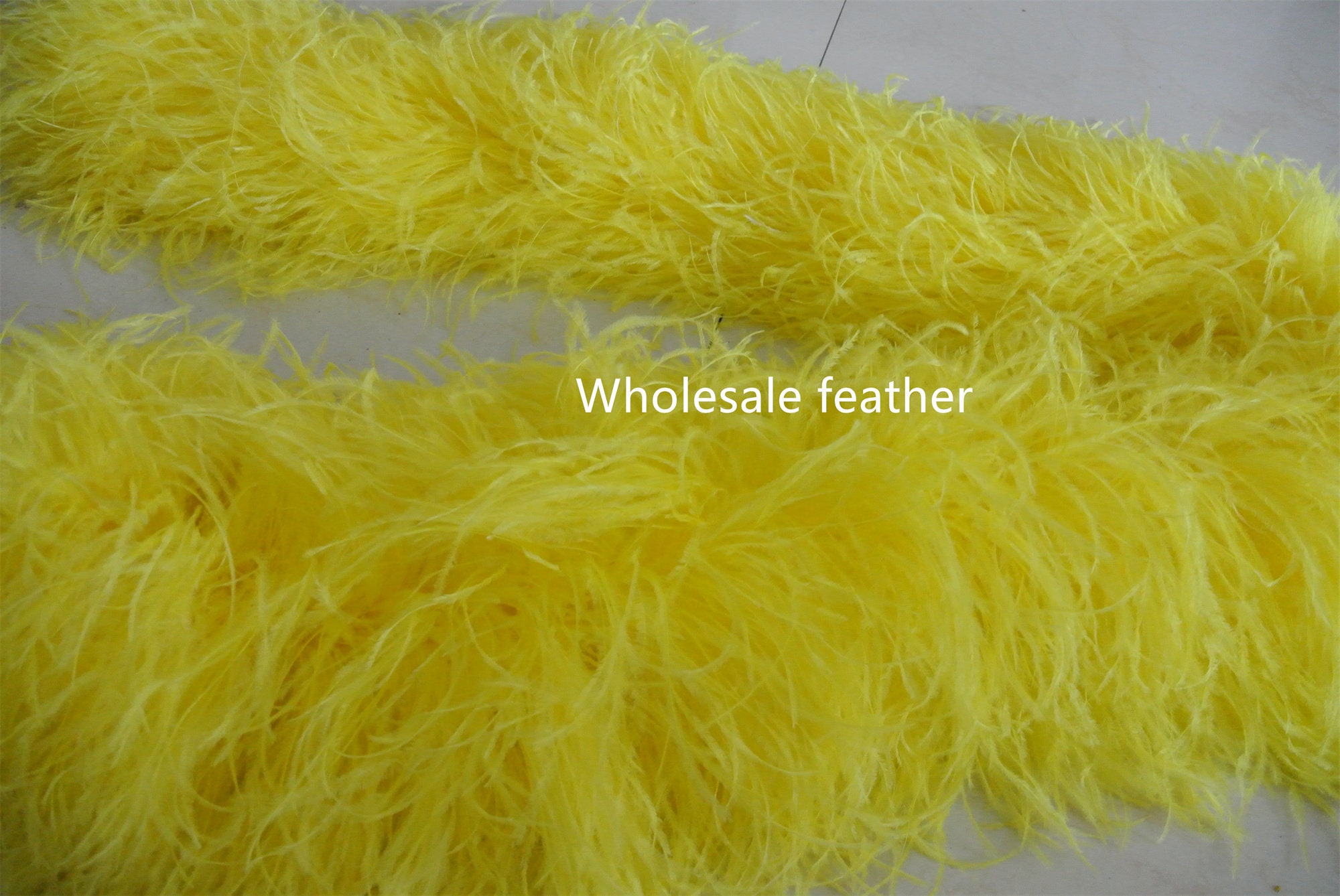 18 Ply Yellow Ostrich Feather Boa for Costume Supply - Etsy