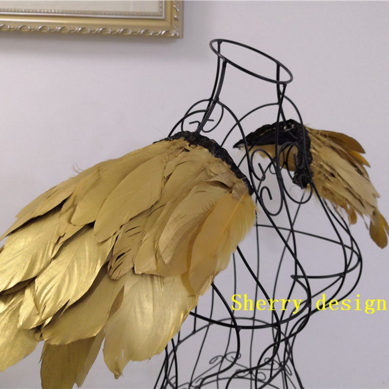 Feathered Shoulder Armor - Etsy