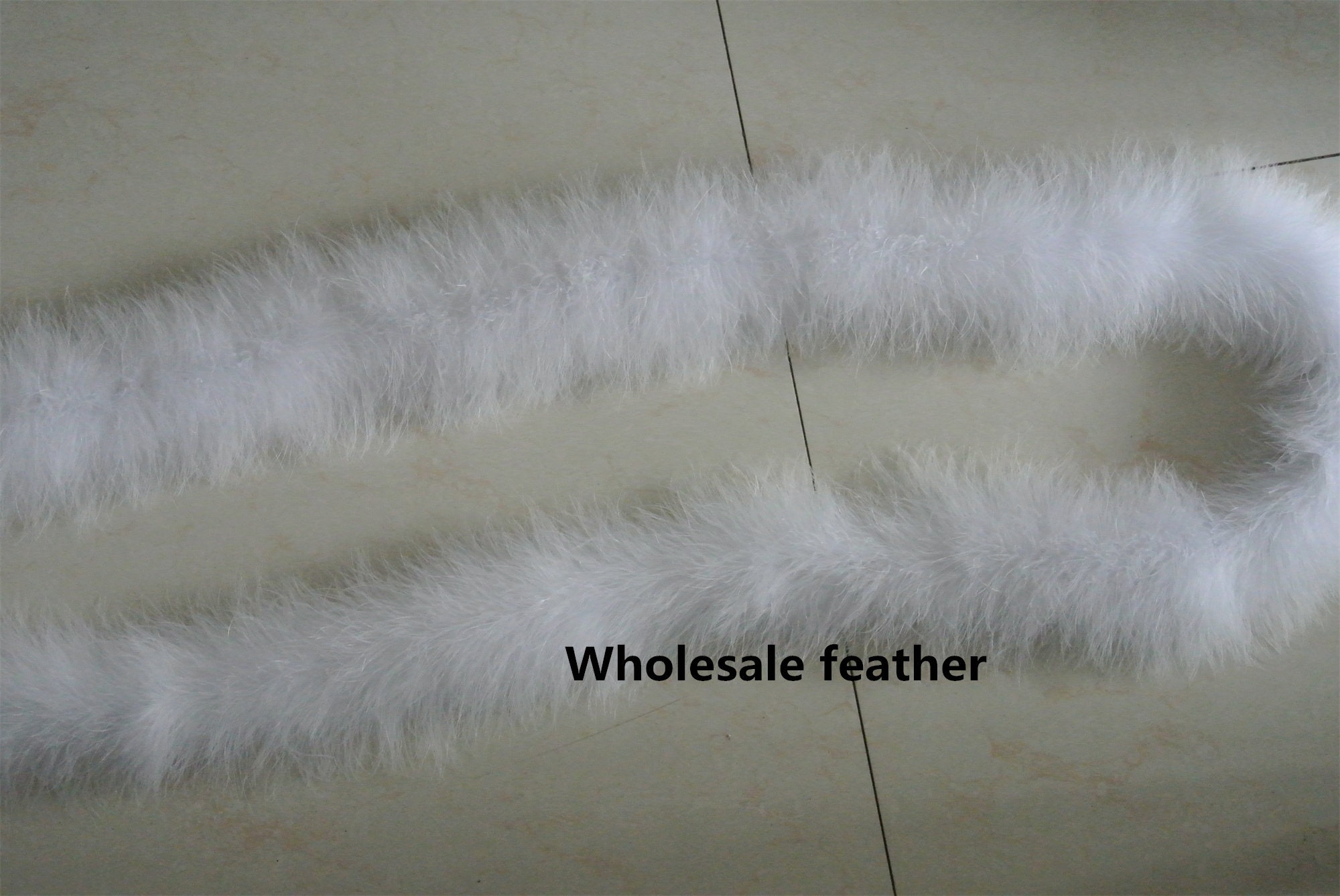 17 Colors 48g White Marabou Feather Boa Turkey Fluff Strip | Etsy