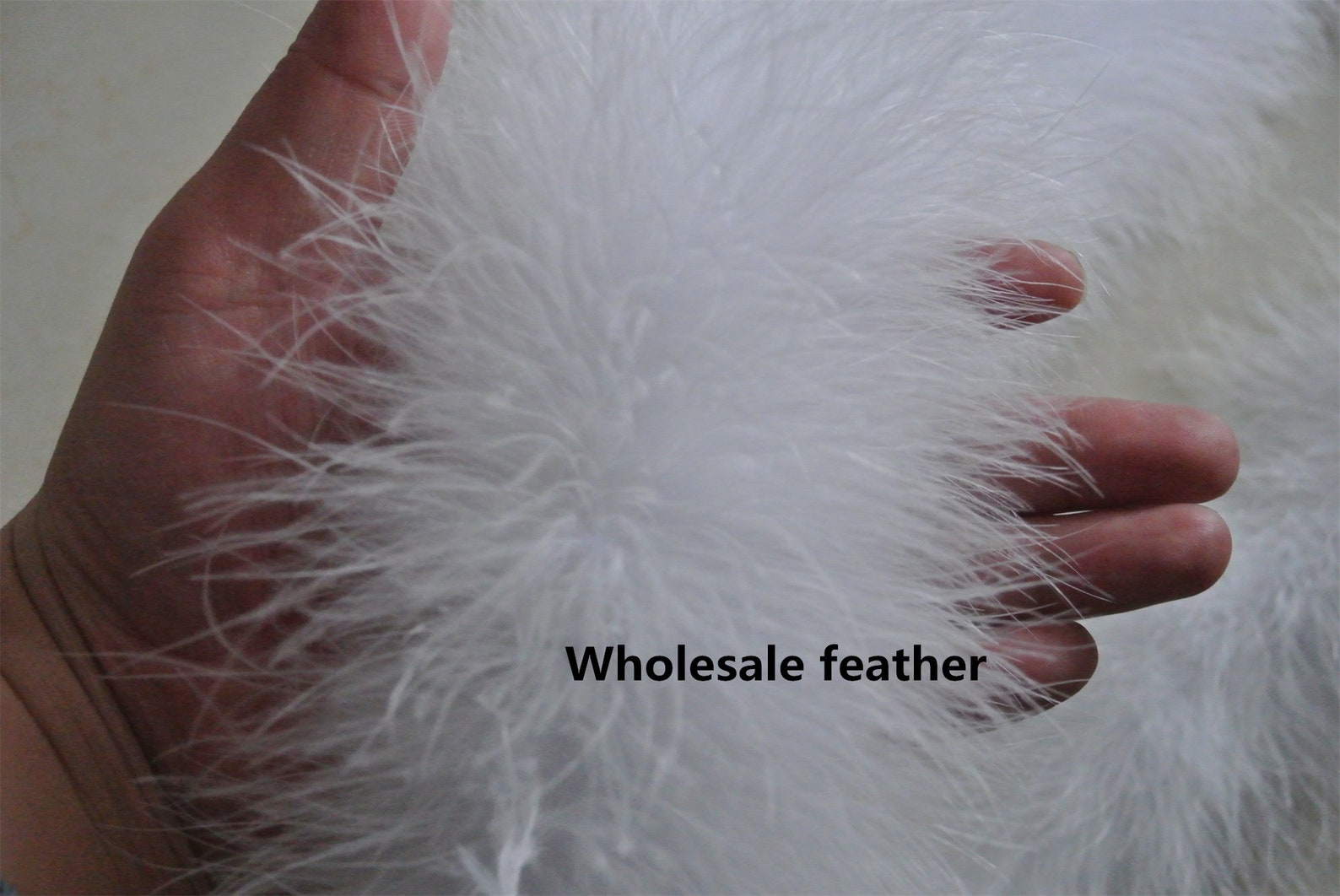 17 Colors 48g White Marabou Feather Boa Turkey Fluff Strip | Etsy