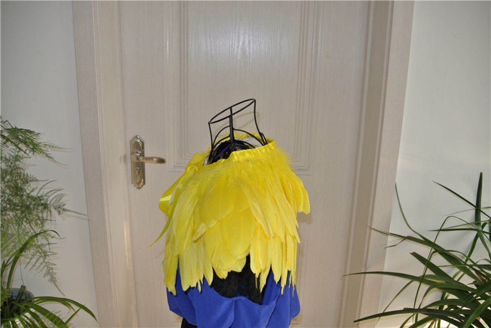 Yellow Feather Cape Feather Jacket Shawl Goose Feather Cape - Etsy