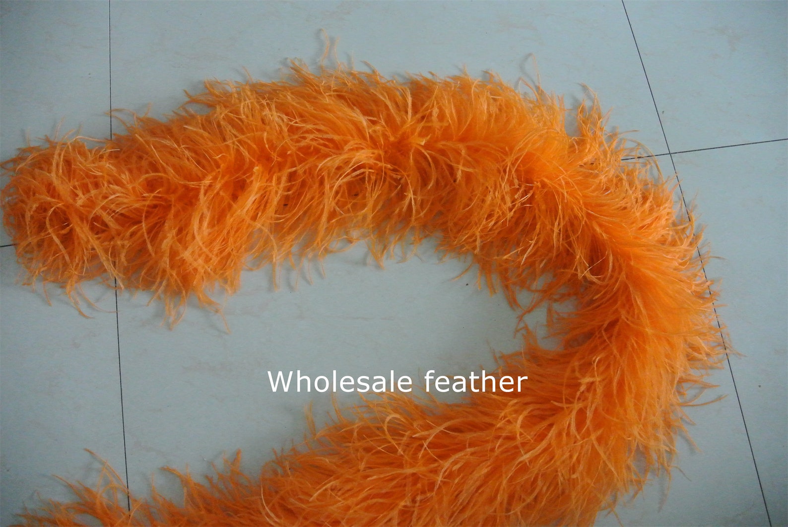 24 Colors 8 Ply Orange Ostrich Feather Boa for Costume Supply - Etsy
