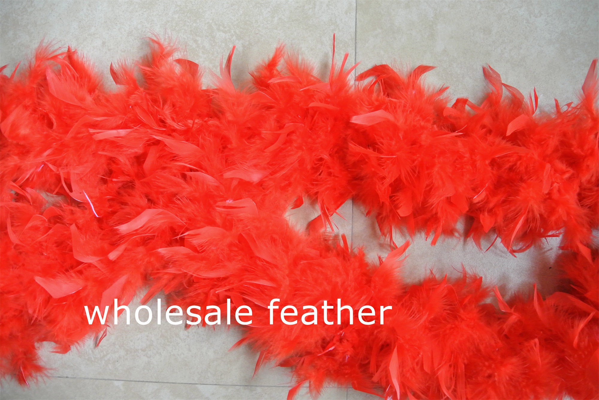 White Feather Boa 2M Feather Boa Dance Burlesque Fancy Dress Costume ...