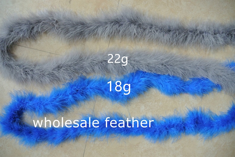 25 Colors 18g Purple Marabou Feather Boa Turkey Fluff Strip - Etsy