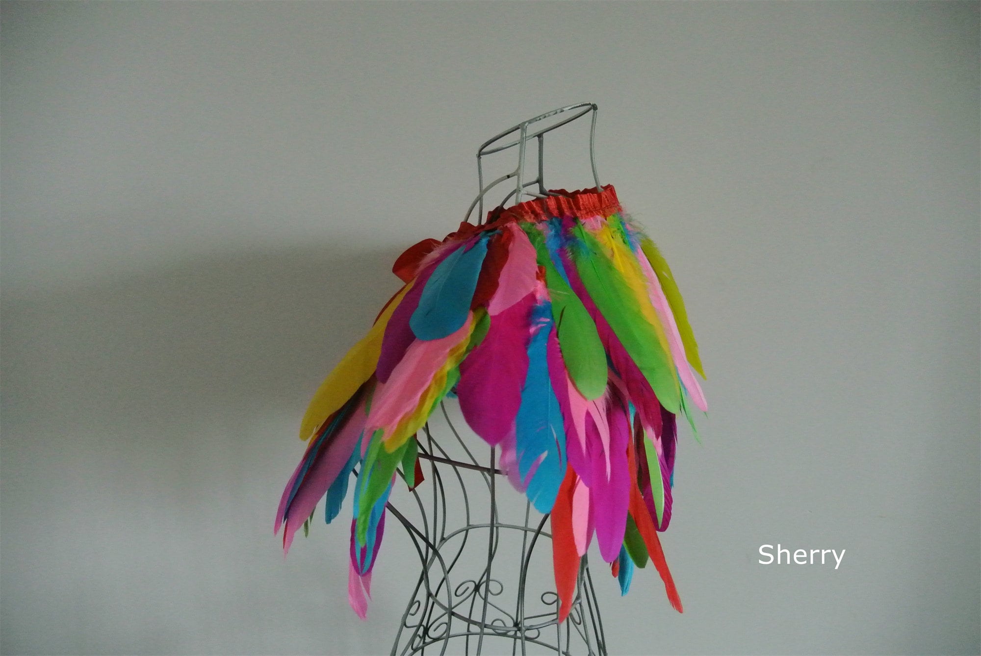 Muilticolor Feather Cape Feather Jacket Feather Shawl Goose - Etsy