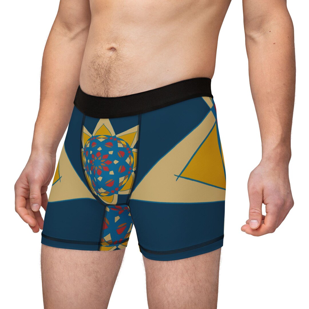 Vibrant Patterned Mens Boxers Fun Boxers Comfort Unique Mens Underwear ...