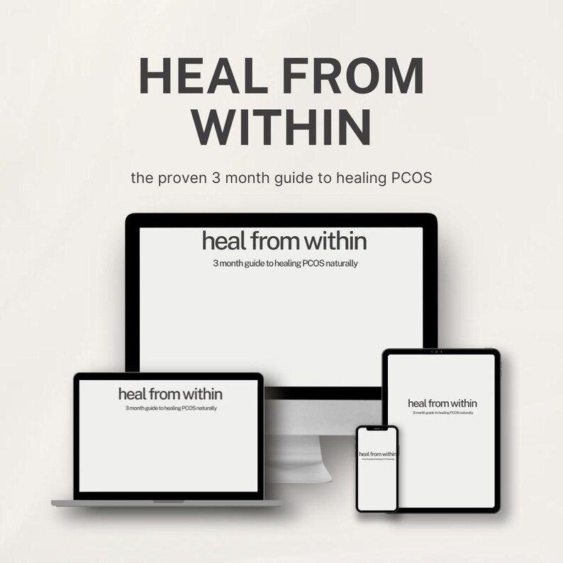 The Ultimate Guide to Healing PCOS Naturally - Etsy