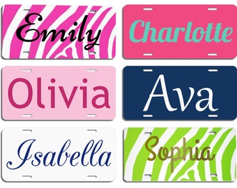 Front license plate for women | Etsy