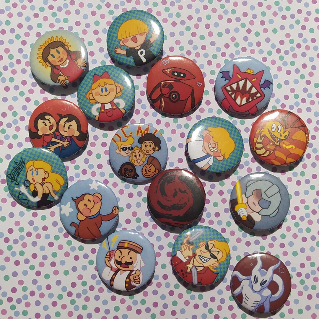 MOTHER Pins Set Friends and Foes - Etsy