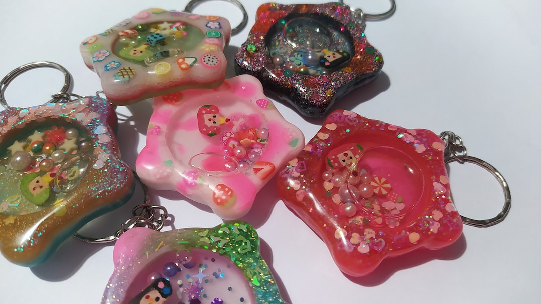 Katamari Shaker Keychain - Etsy