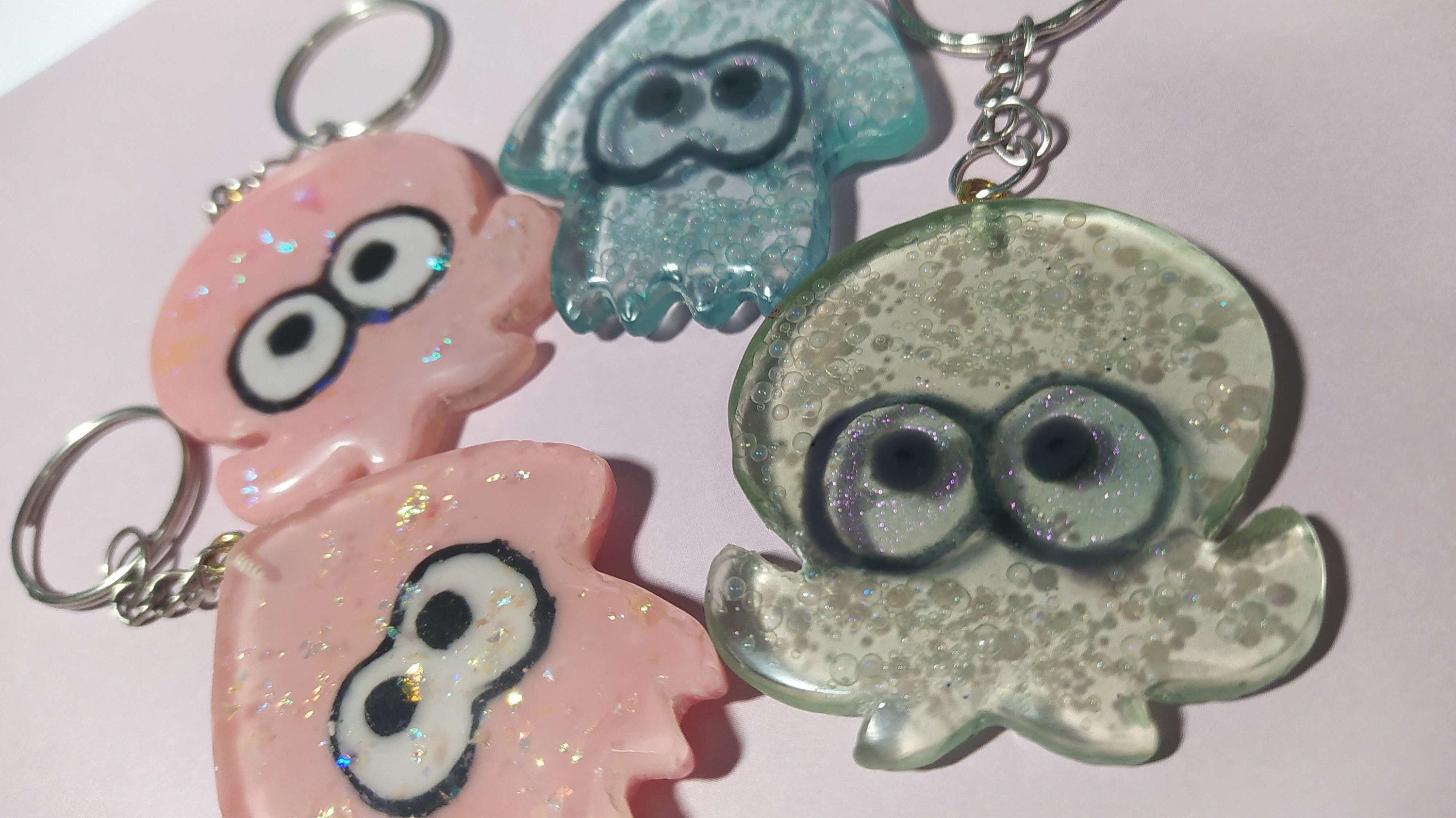 Splatoon Resin Keychains WAVE 2 - Etsy