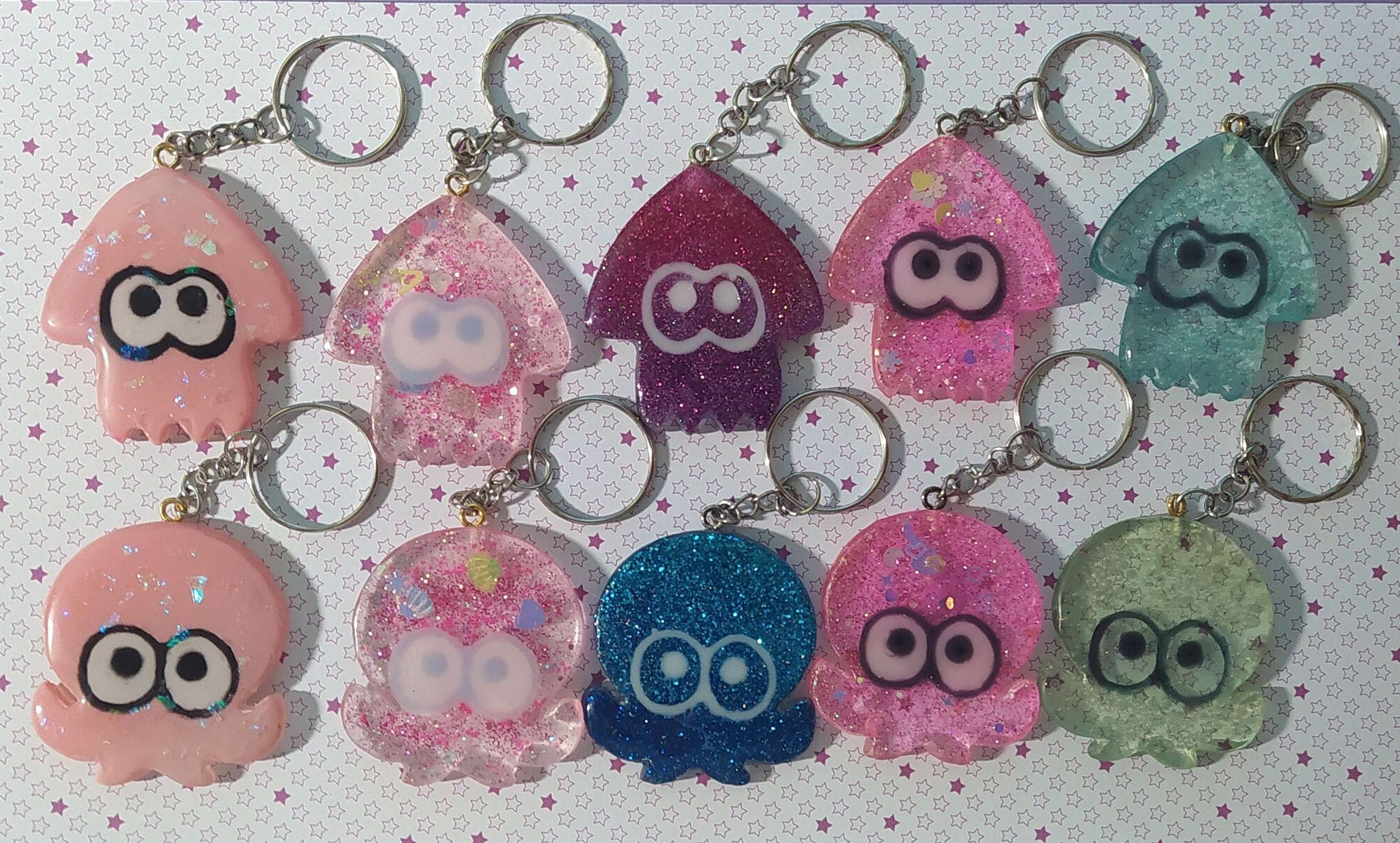 Splatoon Resin Keychains WAVE 2 - Etsy