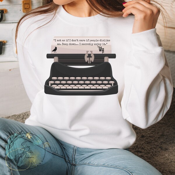 Wednesday Addams Typewriter - Etsy Australia