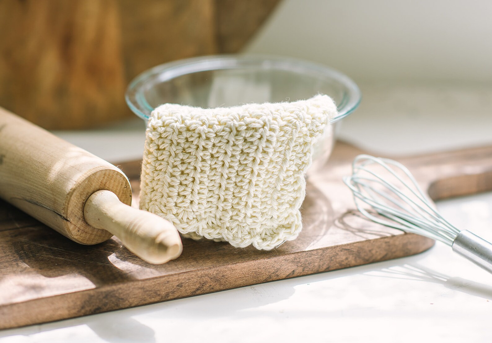 Scallop Washcloth | Handmade Crochet Washcloth | Soft Washcloth Set ...