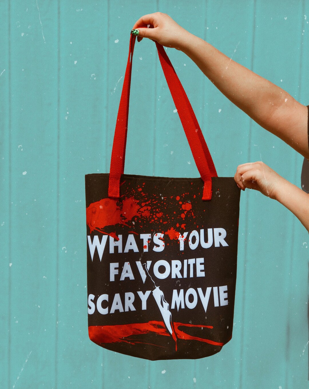 Scream Movie Tote Whats Your Favorite Scary Movie Tote Bag - Etsy