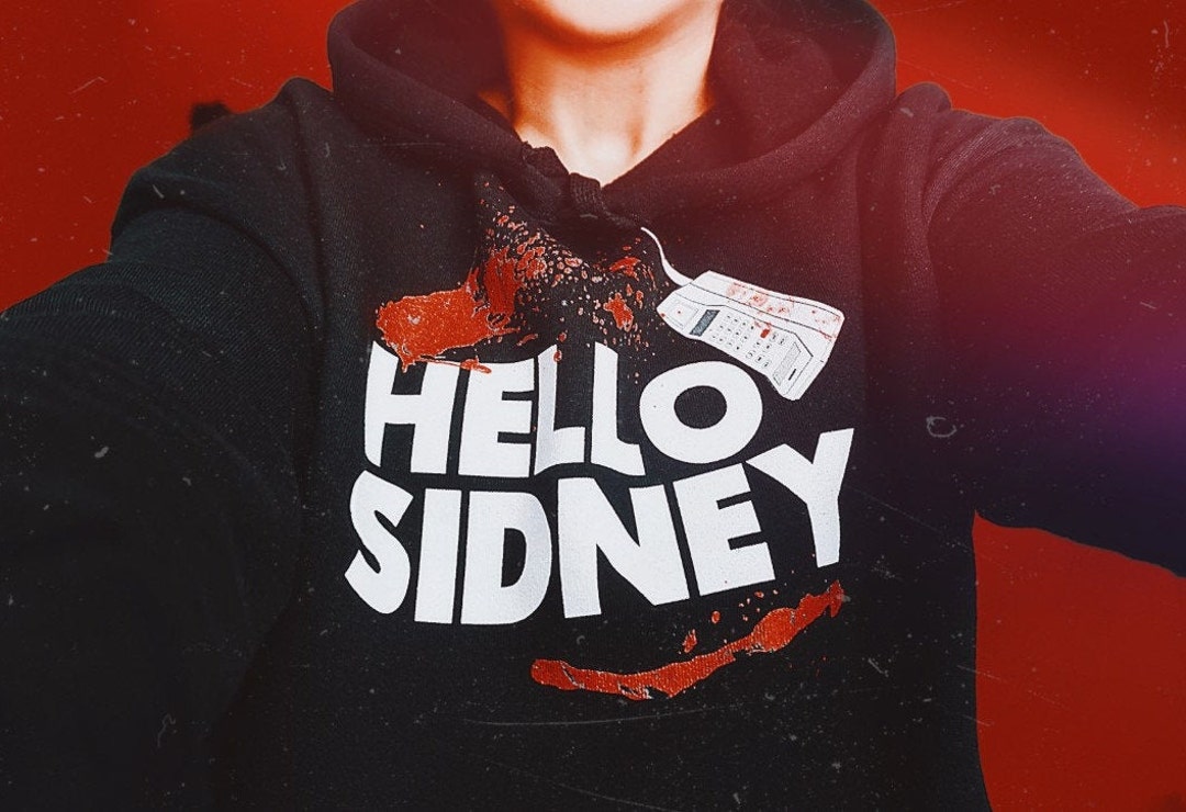 Hello Sidney Crop Hoodie Halloween Hoodie Halloween Shirt Horror Hoodie ...