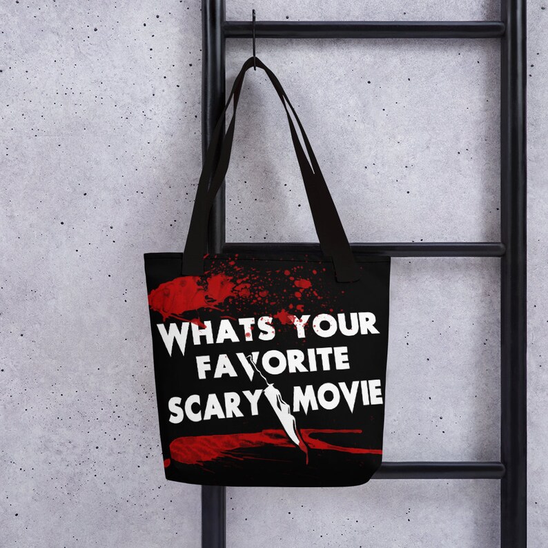 Scream Movie Tote Whats Your Favorite Scary Movie Tote Bag - Etsy