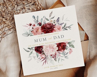 Ruby Wedding - Etsy UK