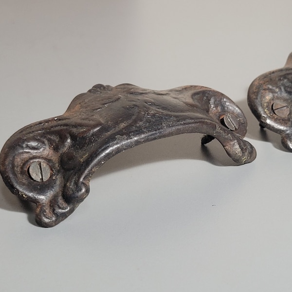 Antique Drawer Pulls - Etsy