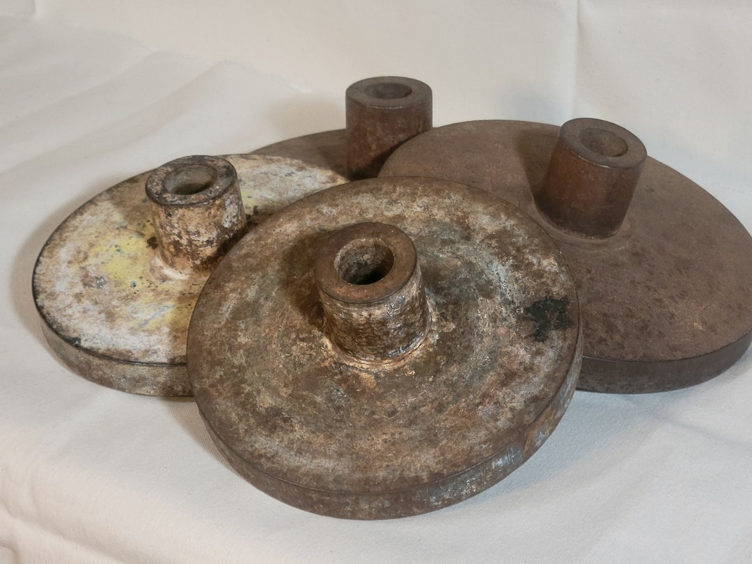 Sculpture Bases Artist Supply Industrial Salvage 7 to 8.5 Inch Round ...