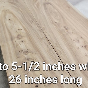 Elm Wood Flitch Sawn Log 6 X 6 Inches 26 Inches Long Air Dry - Etsy