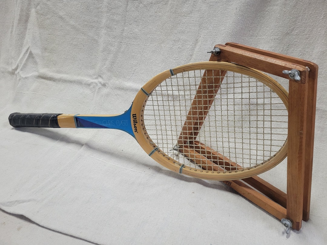 70's Vintage Chris Evert Tennis Racket Wilson Strata-bow - Etsy