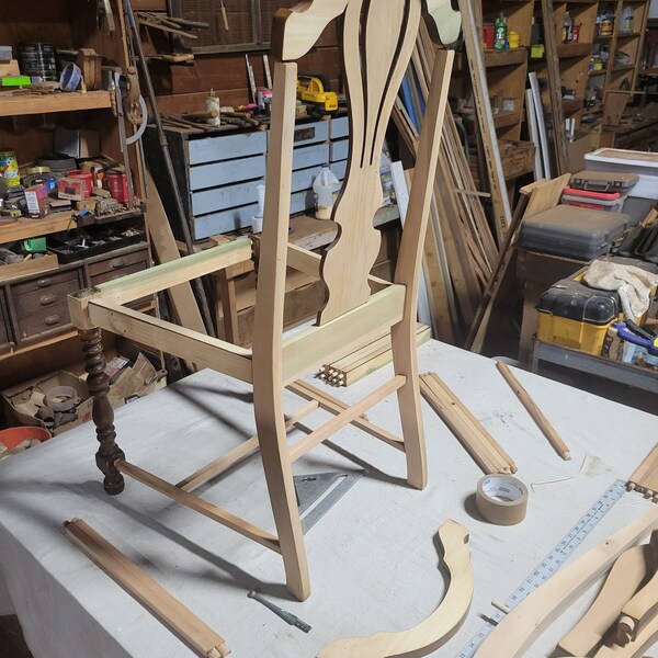 Wood Chair Template - Etsy