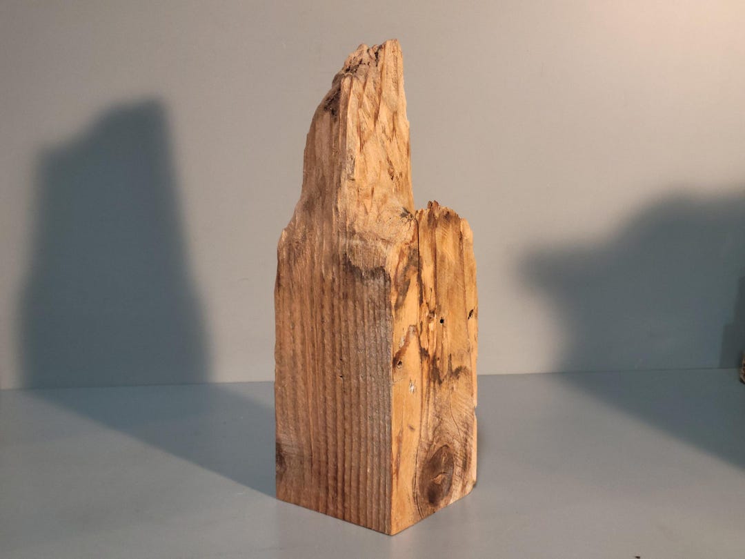Wood Block Display Rustic Decor Odd and Interesting Things to Display ...