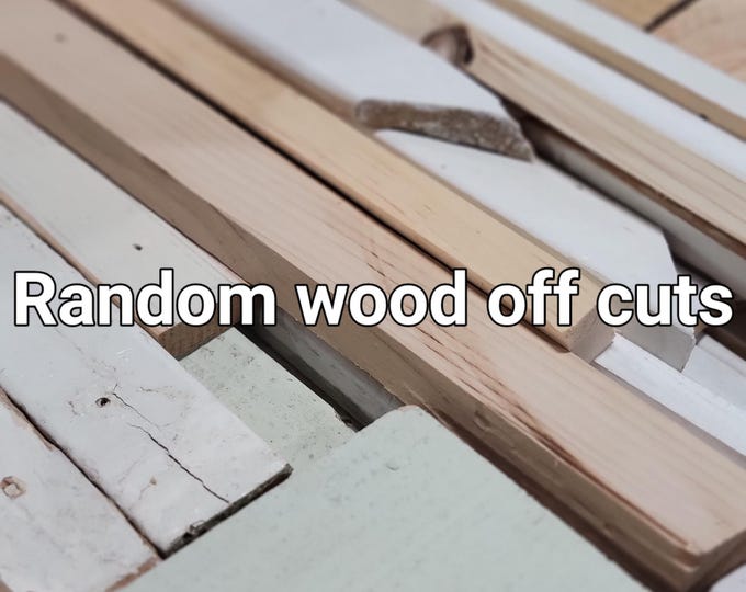 Crafters Supply. 12x12x6 Box "a" Packed With Random Wood off Cuts. - Etsy