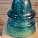 001 HEMINGRAY No. 19 Aqua Blue Glass Insulator 1880's - Etsy