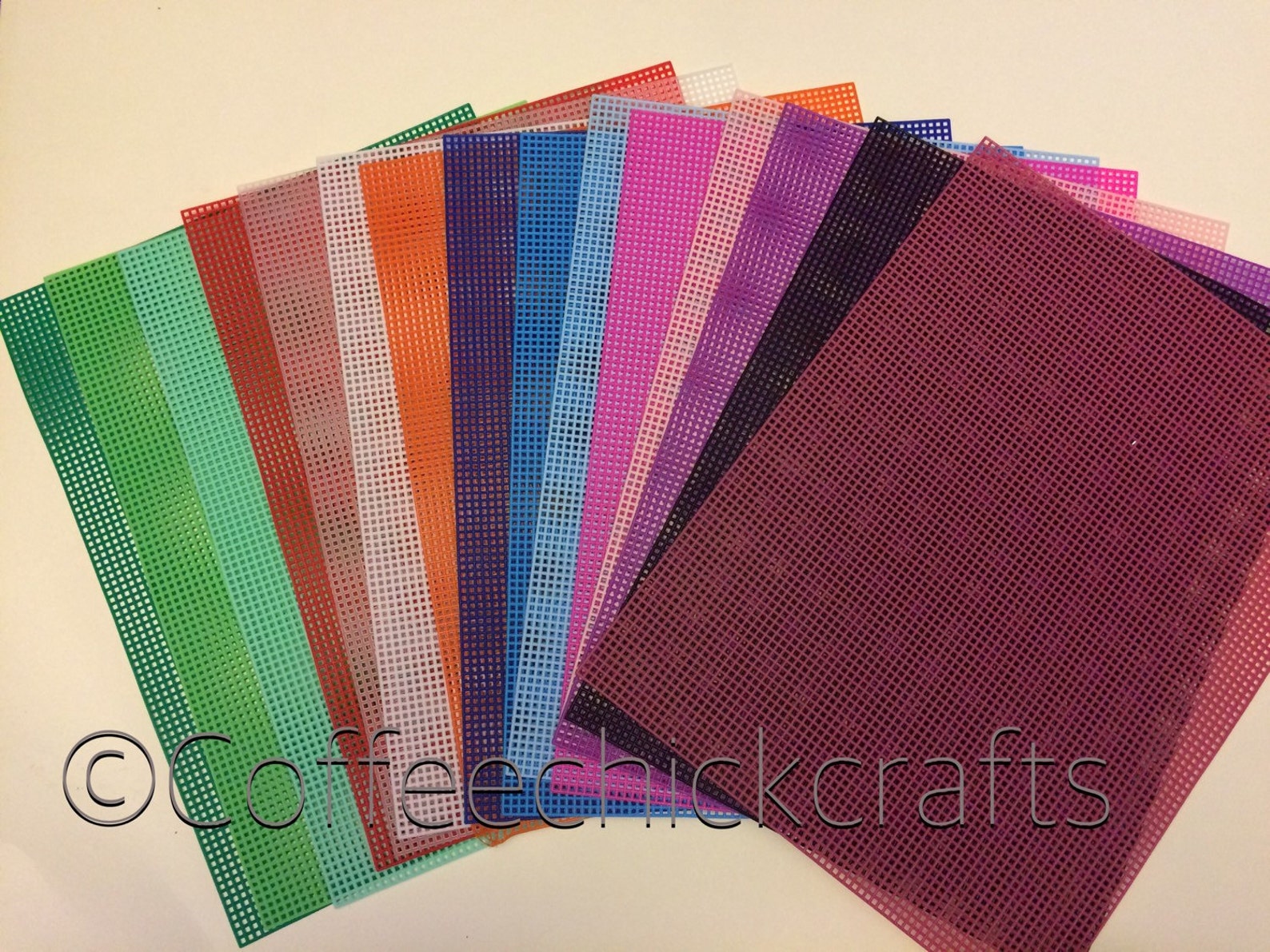 Individual Plastic Canvas Uppercase Alphabet 4.5 Tall 1 Plastic Canvas ...