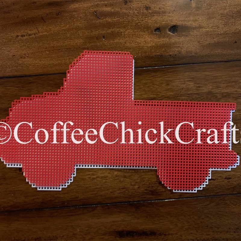 Plastic Canvas Truck - Etsy