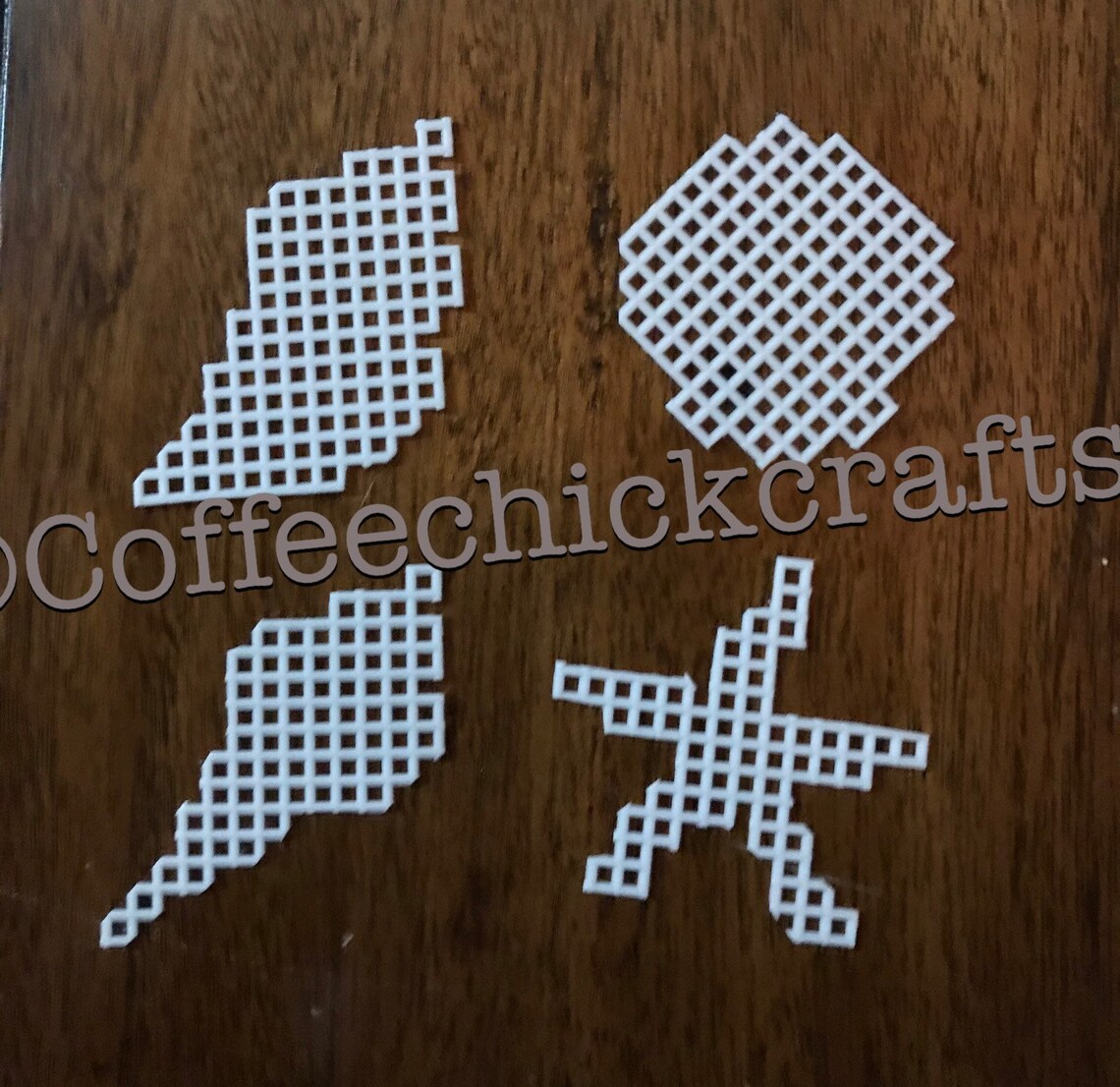 Plastic Canvas Sea Shells Cut Outs Plastic Canvas Shells for - Etsy