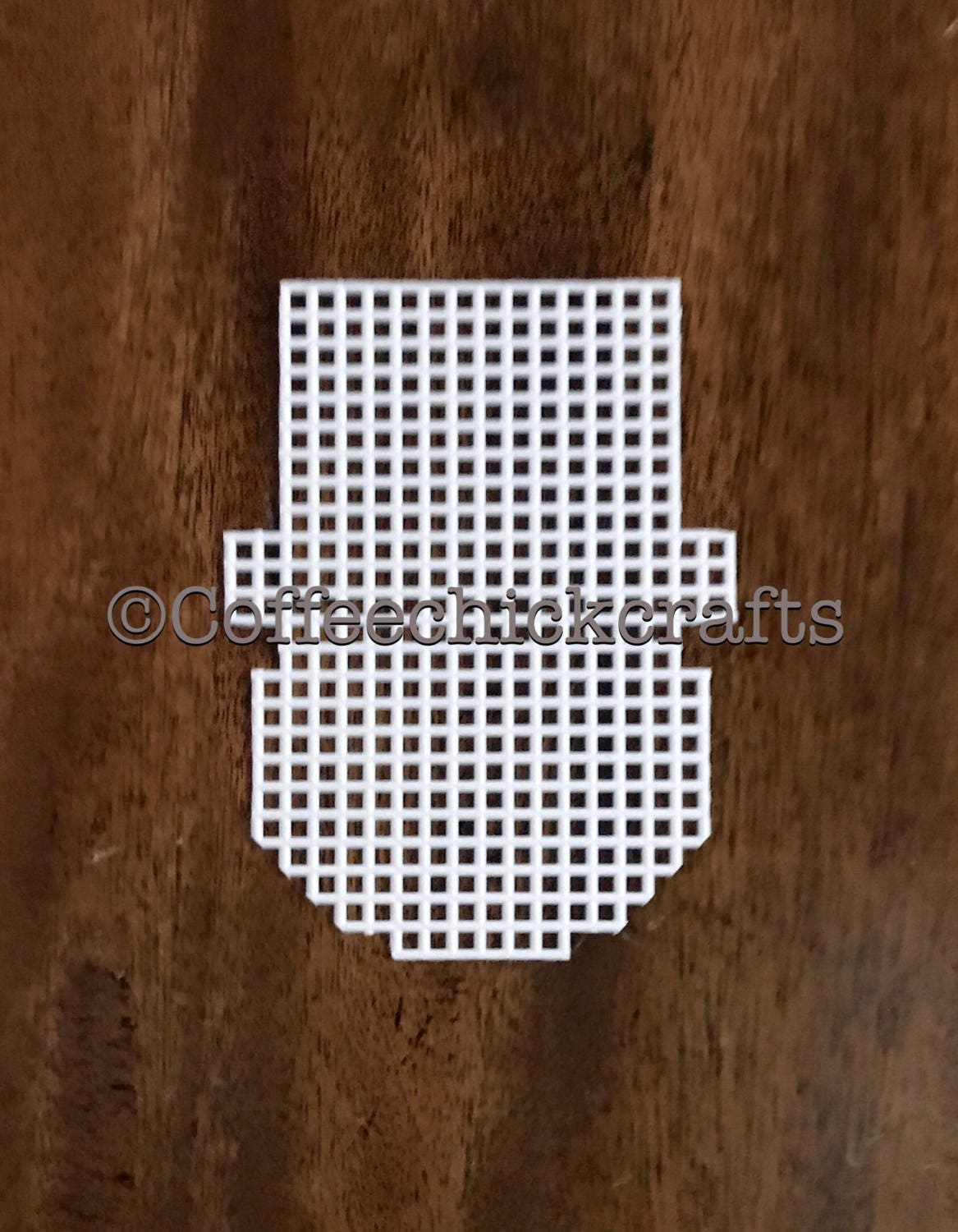 Snowman Head Plastic Canvas Cut Outs Plastic Canvas Snowman Head ...