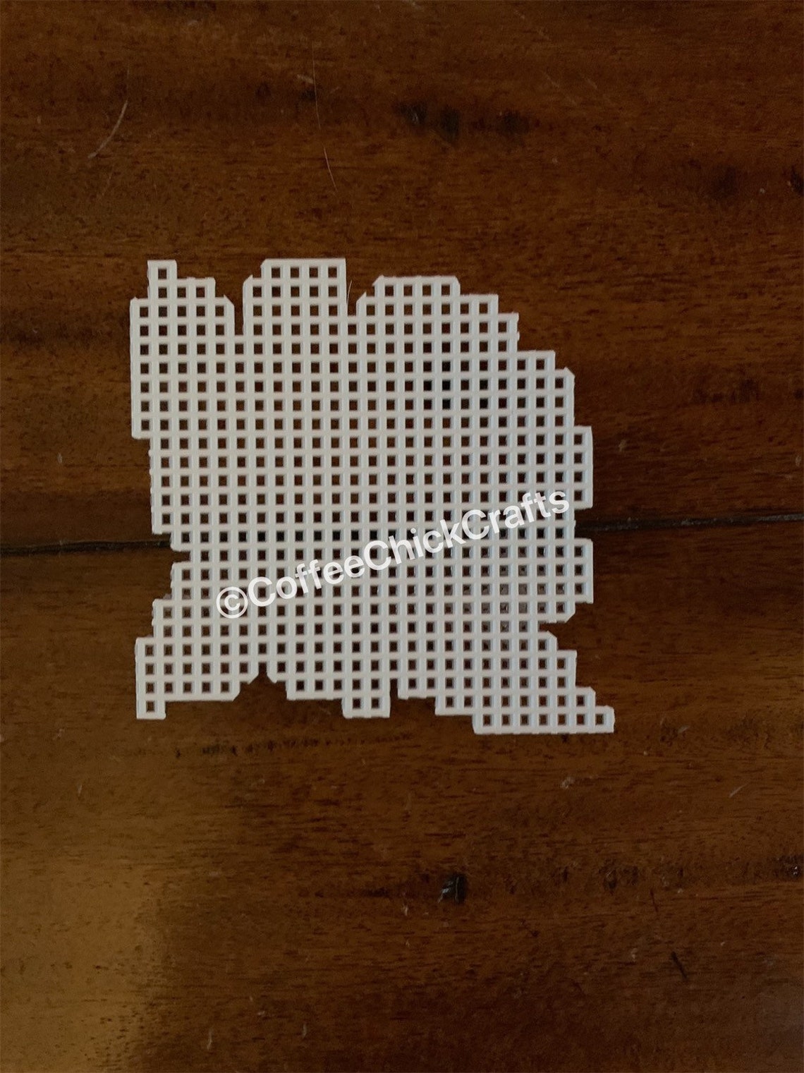 Plastic Canvas Rose Flower Cut Outs Plastic Canvas for - Etsy