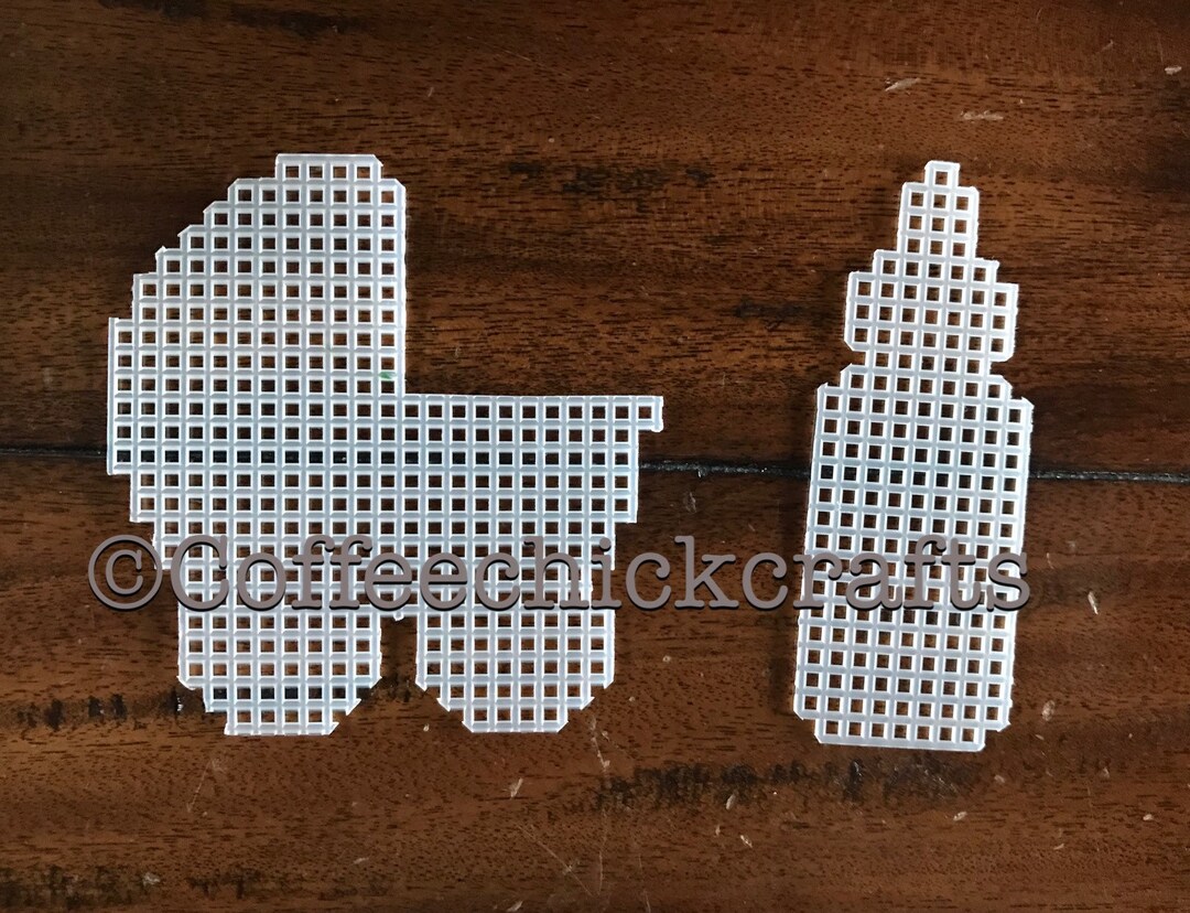 Plastic Canvas Baby Buggy Baby Carriage Plastic Canvas Baby - Etsy