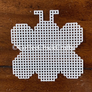 Plastic Canvas Bumble Bee Cut Outs Plastic Canvas Bee Coaster for ...