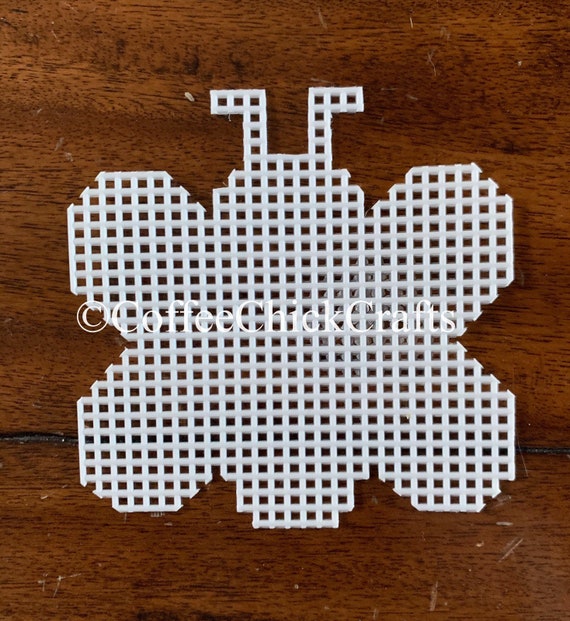 Plastic Canvas Bumble Bee Cut Outs Plastic Canvas Bee Coaster - Etsy