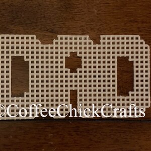 DAD Plastic Canvas Dad Plastic Canvas Cut Out Dad Word Needlepoint - Etsy