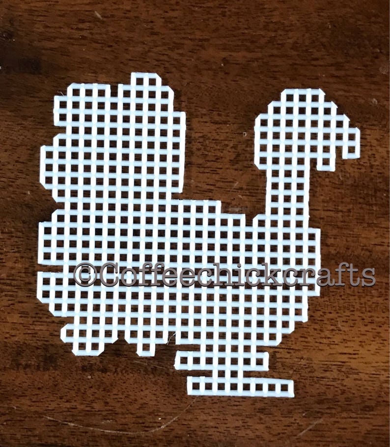 Thanksgiving Turkey Plastic Canvas Cut Out Plastic Canvas Turkey Fall ...