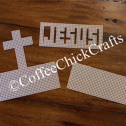 Jesus Plastic Canvas Jesus Plastic Canvas Cut Out Jesus Word - Etsy