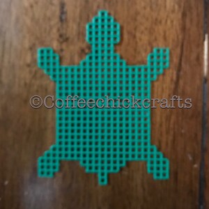 Plastic Canvas Turtle Cut Outs Plastic Canvas Sea Turtle for ...