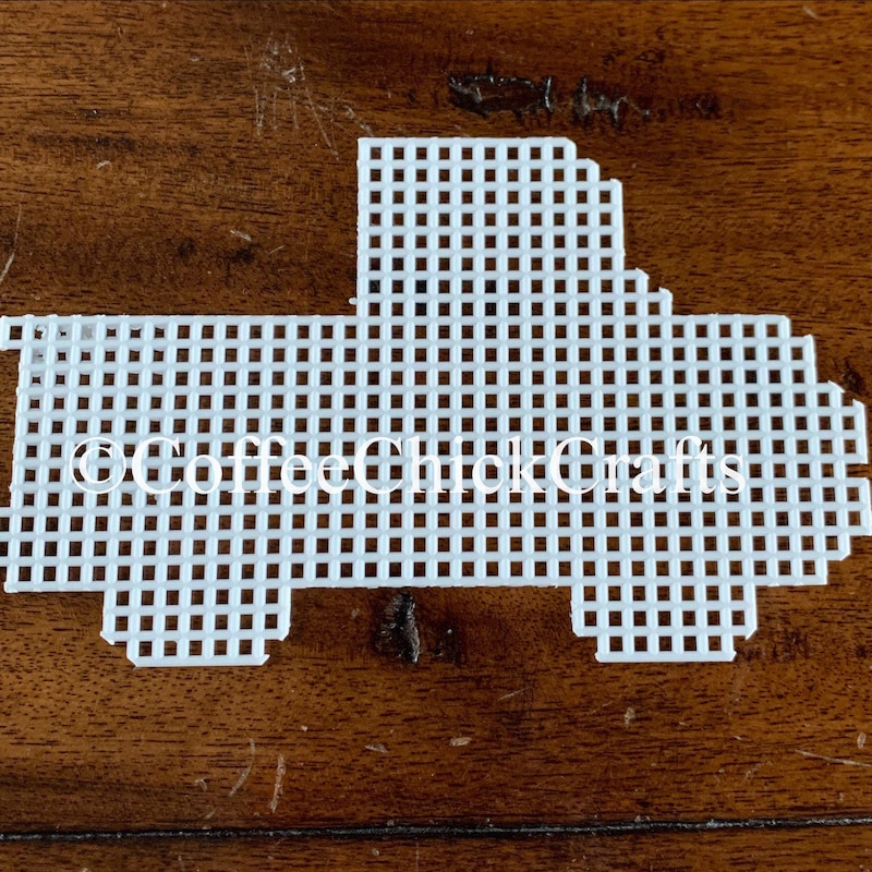 Plastic Canvas Truck - Etsy