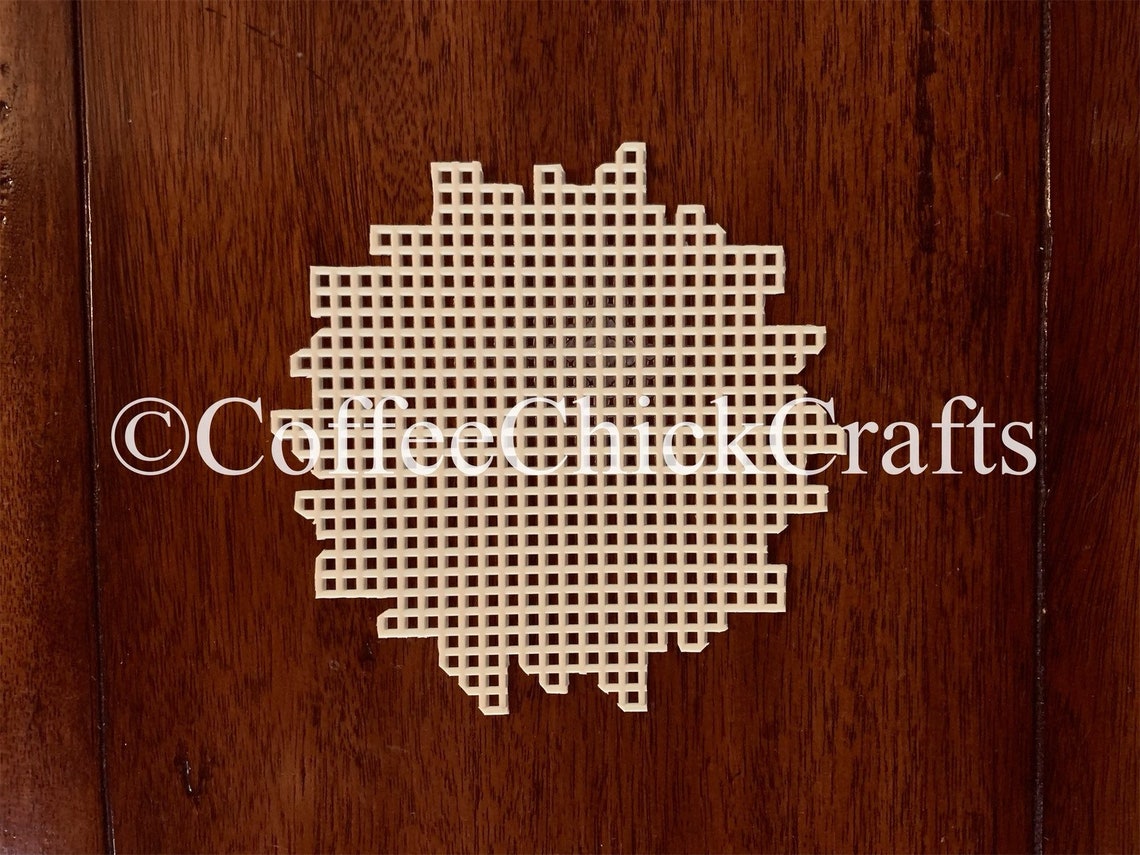 Sunflower Plastic Canvas Cut Outs Plastic Canvas for - Etsy