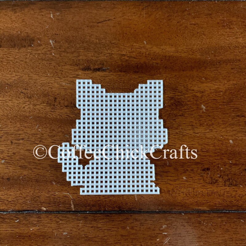 Plastic Canvas Kitty - Etsy