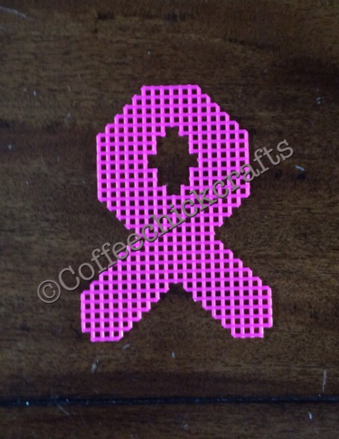 Plastic Canvas Awareness Ribbon Cut Outs Plastic Canvas for Needlepoint ...