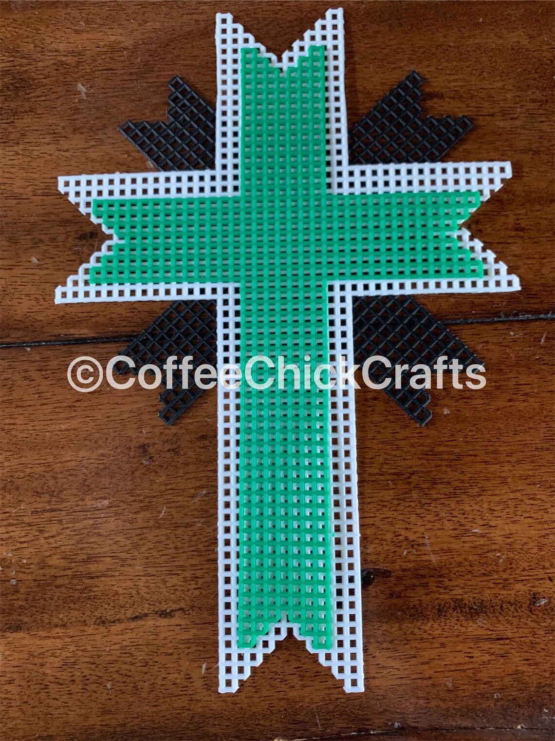 Stacking Crosses Plastic Canvas Cross Set of 3 Layered Plastic Canvas ...