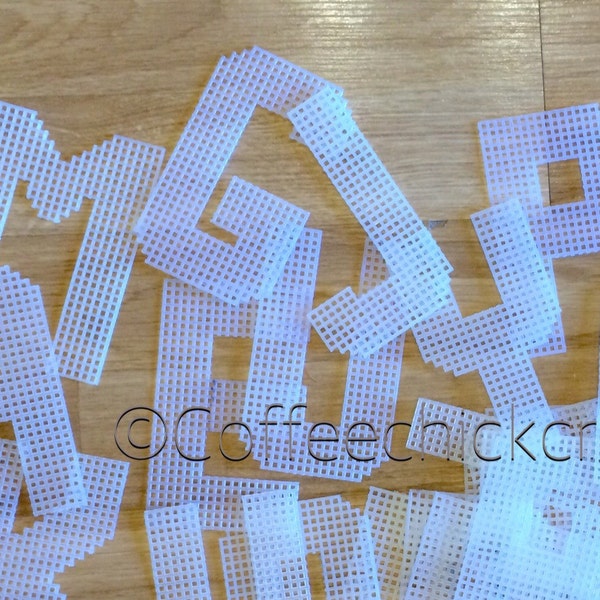 Plastic Canvas Letter A - Etsy