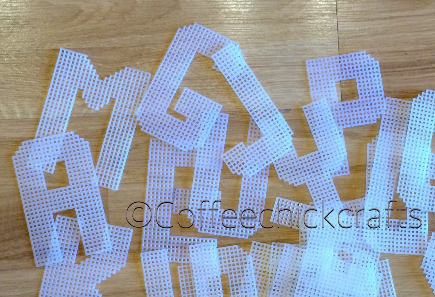 Individual Plastic Canvas Uppercase Alphabet 4.5" Tall 1 Plastic Canvas ...